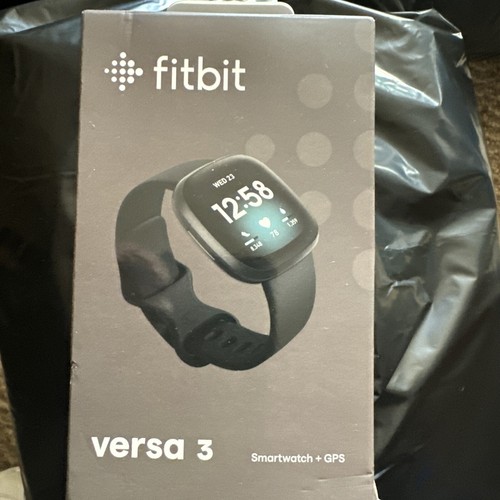 Fitbit Versa 3 used in box in excellent condition and with all its ...