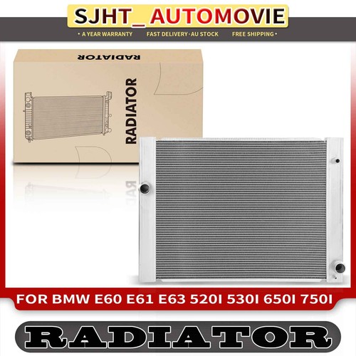 Radiator 4 Pipes for BMW 520i 525i 540i 550i 740i 745i 2002-2010 Manual ...