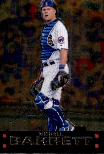 2007 Topps Chrome #33 Michael Barrett Chicago Cubs | eBay