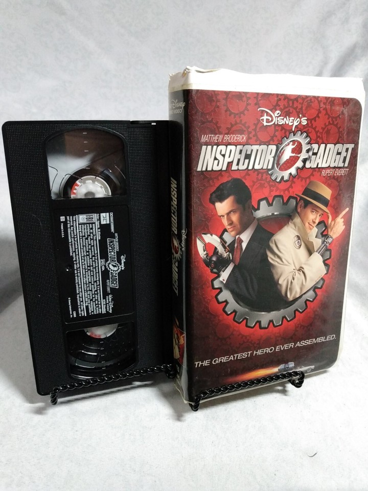 Inspector Gadget (VHS, 1999, Clam Shell Case) - Blockbuster Video ...