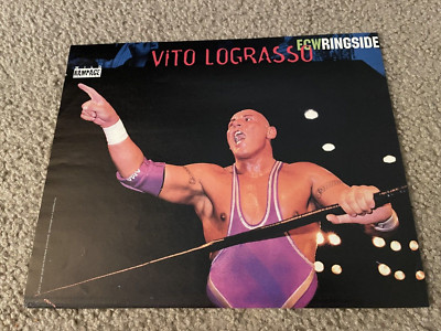 Vintage BIG VITO LOGRASSO KRUS WCW Wrestling Pinup Photo 2000 WWF ECW ...