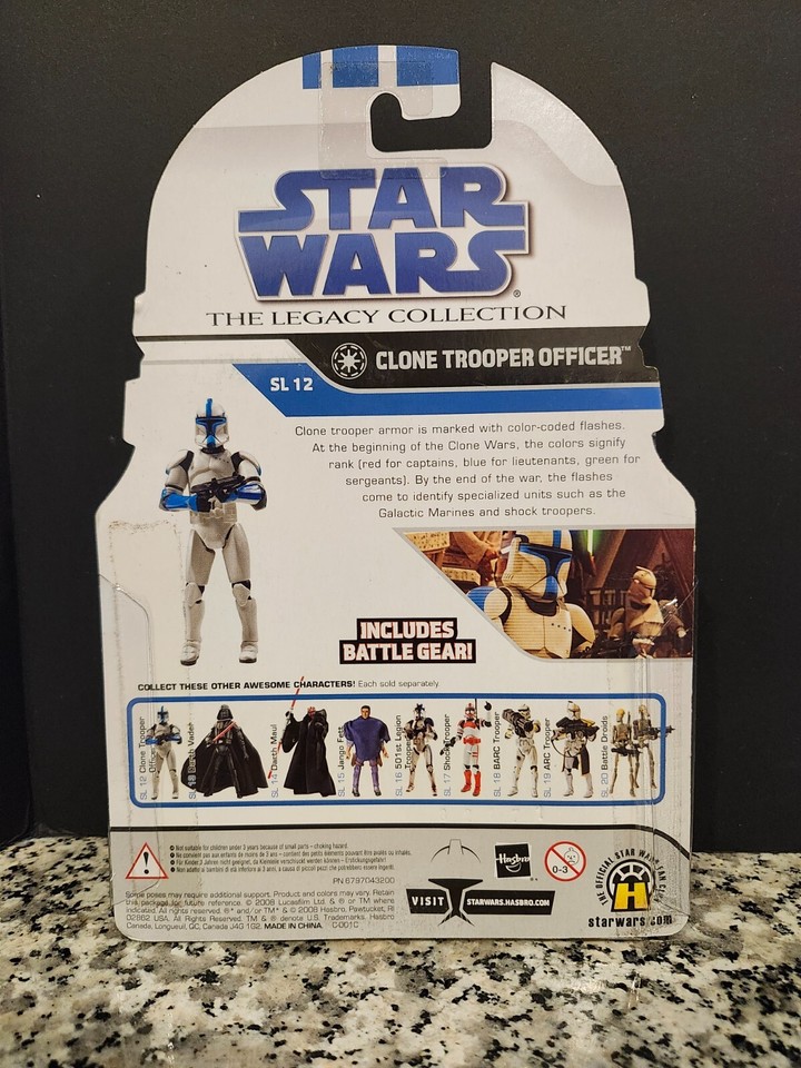Clone Trooper Officer YELLOW SL No.12 SL12 STAR WARS Legacy Collection NEW J1 | eBay