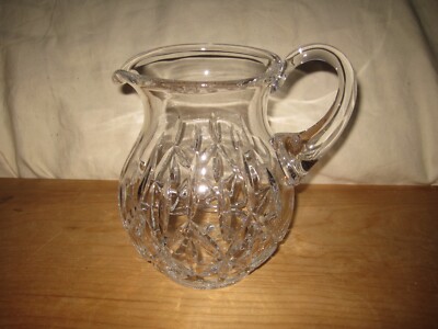 Block Crystal OLYMPIC 7" 52 ounce Round Bowl Pitcher | eBay