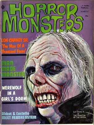 Horror Monsters Magazine # 7 VERY FINE- December 1963 See photos | eBay
