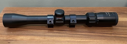 Simmons 8-Point 3-9x32 Riflescope With Rings For Mounting On Rimfire ...