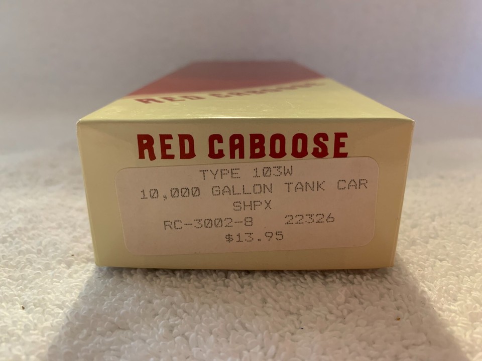 Red Caboose HO Scale Type 103W 10,000 Gallon Tank Car Kits each sold ...