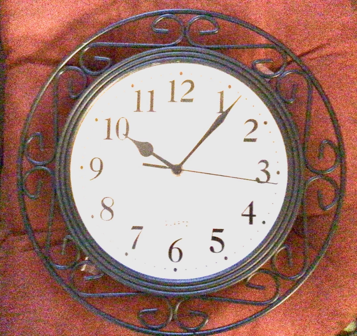 Wrought Iron Metal Wall Clocks