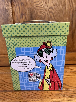 Maxine Collectibles Tin Shopping Gift Bag from Hallmark Gifts No Candy ...