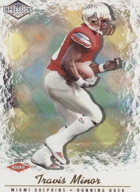 2001 Pacific Impressions - Travis Minor #181 Red Back /280 (RC) for ...