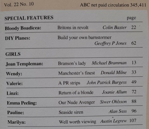 Vintage Mayfair Magazine volume 22 number 10 Mens Adult Vintage Glamour ...