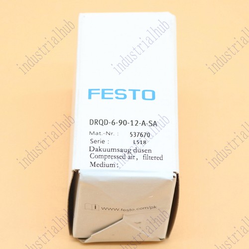 one New FESTO Rotating telescopic cylinder DRQD-6-90-12-A-SA spot stock ...