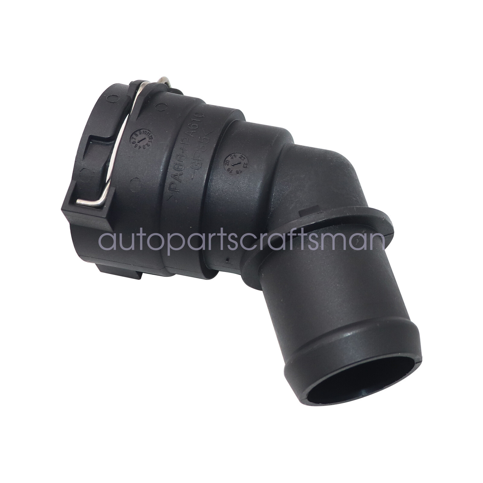 NEW Engine Coolant Hose Connector Radiator For 03-12 Honda Accord 19503 ...