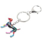 Enamel Alloy Whippet Dog Keychains Car Keyring Pets Jewelry Gifts Bag ...
