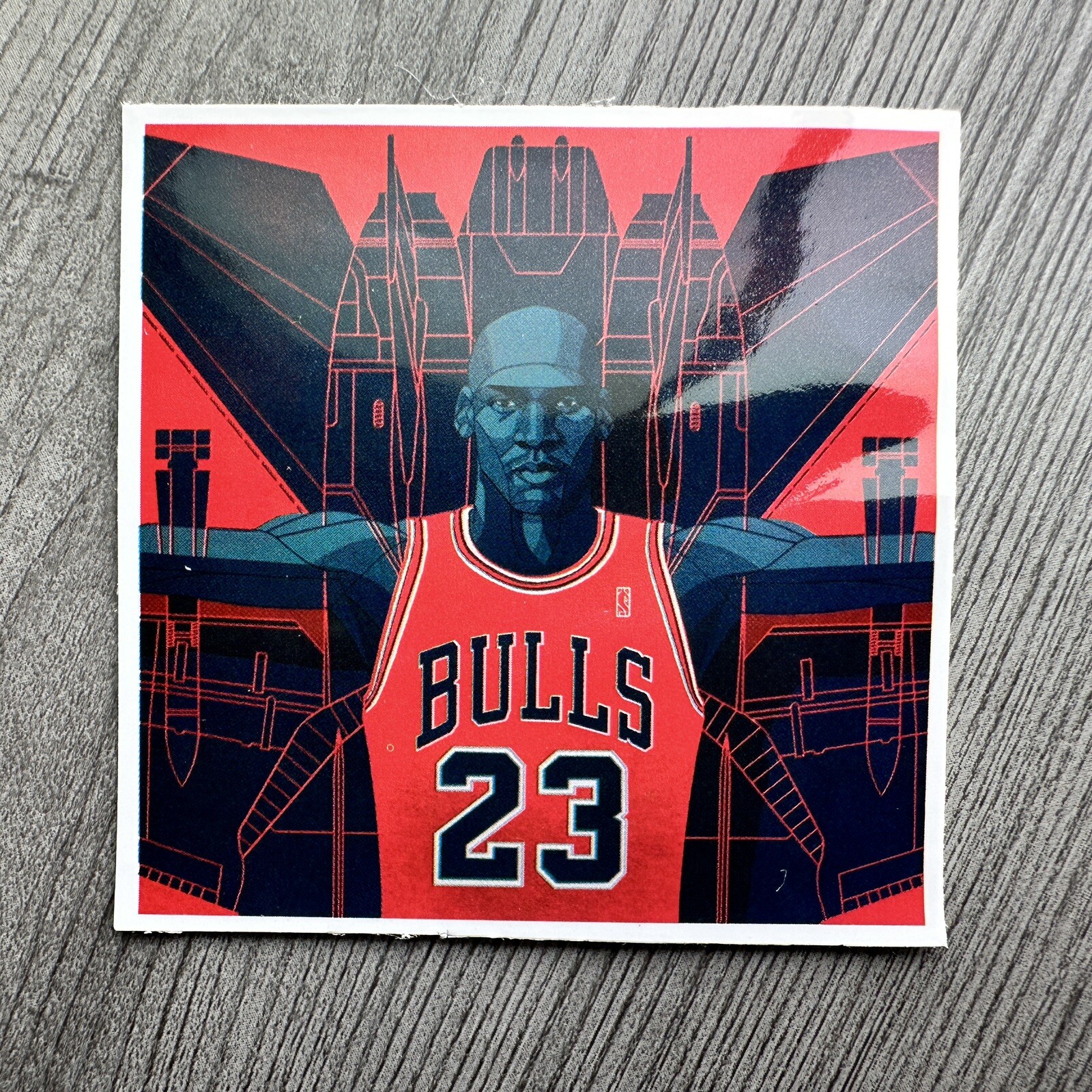 Michael Jordan Chicago Bulls Sticker Decal NBA | eBay