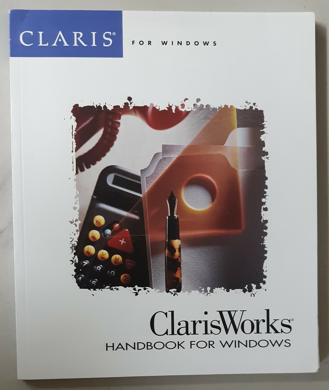 MANUAL Claris Works Handbook For Windows for IBM Computers 1993 | eBay