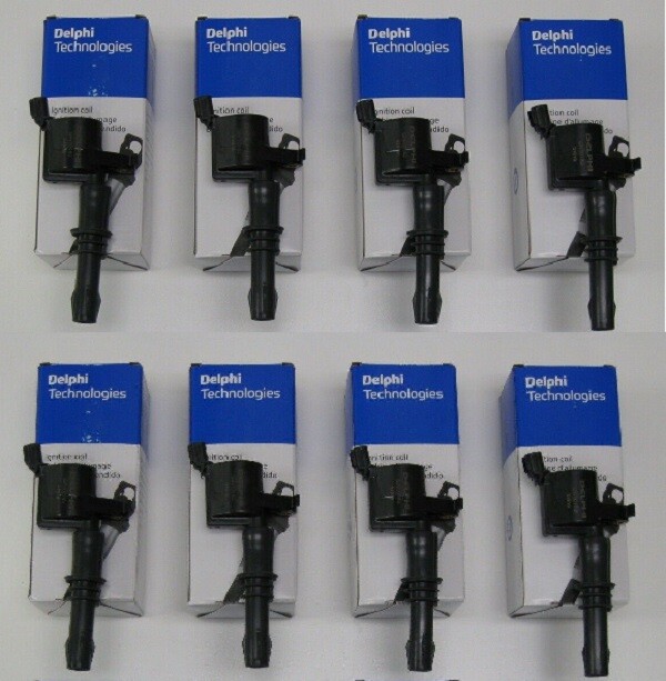 8+DELPHI GN10182 DG511 Ignition Coils For Ford Lincoln Mercury 5.4 6.8L ...