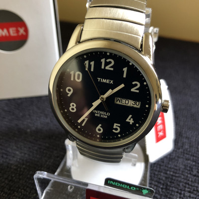 Watch Timex Easy Reader [Blue Dial] | eBay