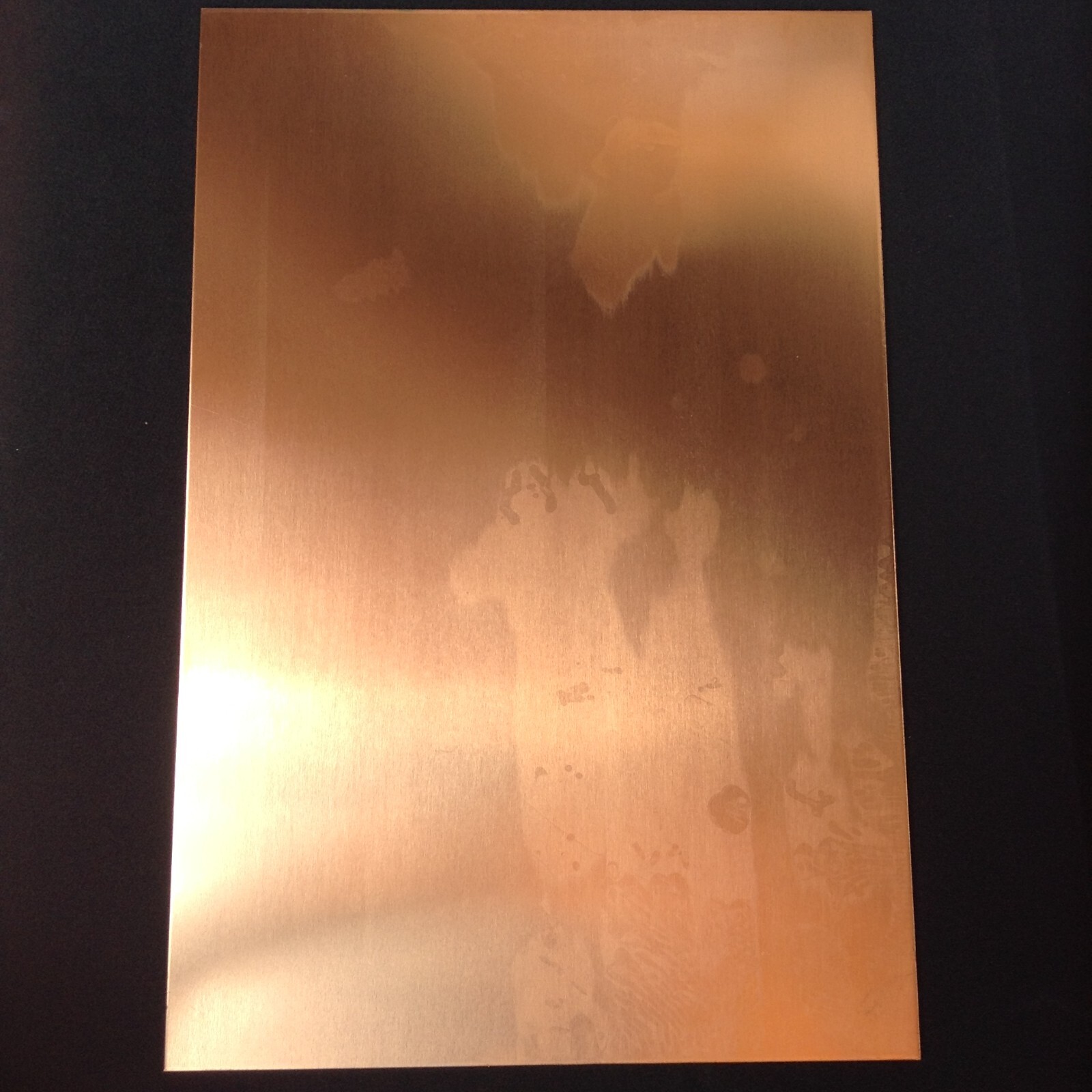 COPPER SHEET 300 x 200, 100 x 100 Select How Thick 0.5mm upto 2mm Thin ...