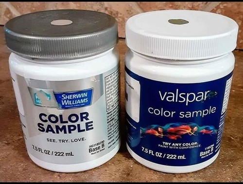 Sherwin Williams Trusty Tan & Cocoon Paint 7.5 oz Samples | eBay