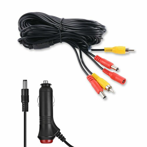 Universal RCA Extension Cable For Car Reverse Rear View Parking REAR ...