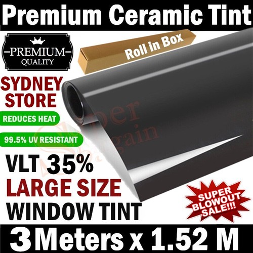Large Size Premium Nano Ceramic 35% VLT Car Window Tint Film Window ...