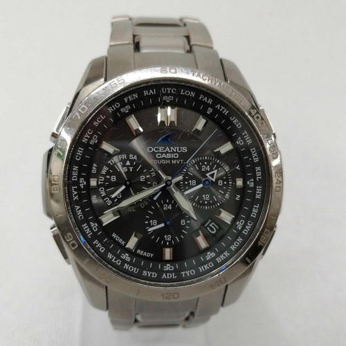 Casio Oceanus OCW-T600 Solar Watch 41mm Titanium Men | eBay