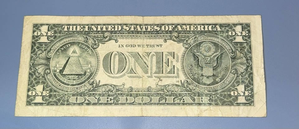 Very Fancy US One Dollar Note | eBay