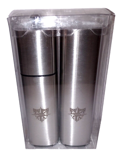 Stainless Steel Salt Shaker & Pepper Mill Grinder 6.5"- Gloucester ...