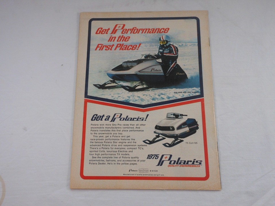 Snow Sports Magazine, The Winter Sun Shines Brighter, December 1974. f2 ...