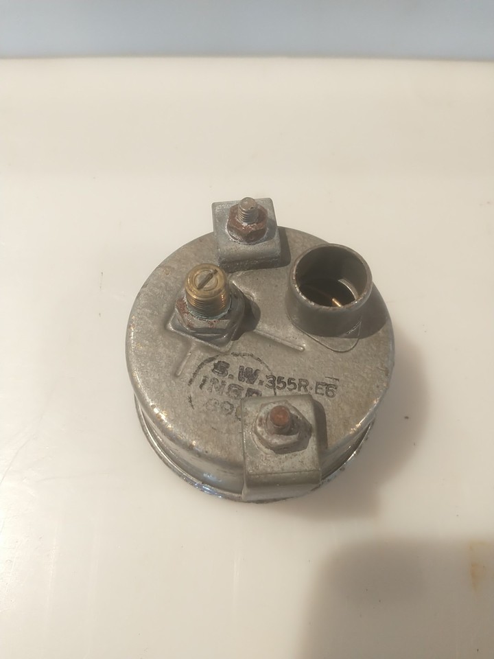 STEWART WARNER MOTOR MINDER VACUUM GAUGE HOT RAT ROD LOWRIDER KUSTOM ...