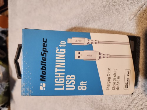 MobileSpec 8Ft White Charging Cable for Iphone/ Ipad | eBay