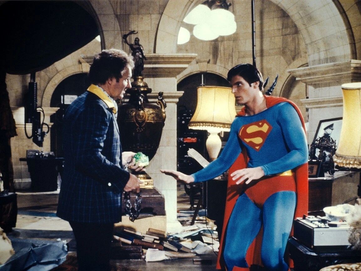 Gene Hackman & Christopher Reeve As Superman & Lex Photo 120 Piece ...