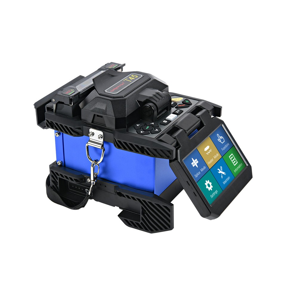 Orientek T45 Fiber Fusion Splicer Fusion Splicing Machine Fiber Optic ...