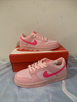 Dunk Low Triple Pink (GS) DH9765-600 - Size 3Y - Brand New in G ...