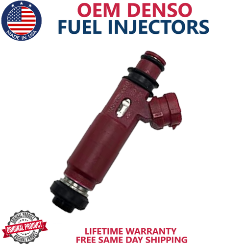 OEM DENSO Single Fuel Injector For 2004-2008 Mazda RX-8 1.3L #195500 ...