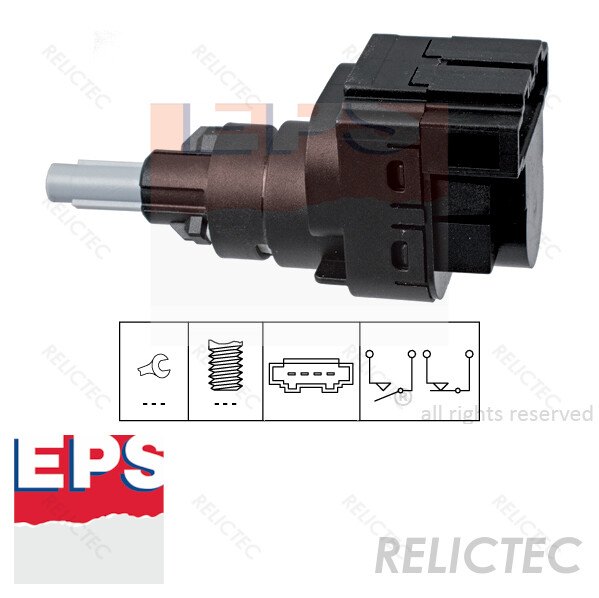 Brake Light Switch VW Skoda Seat Audi Bentley:POLO,FABIA I 1,GOLF V 5 ...