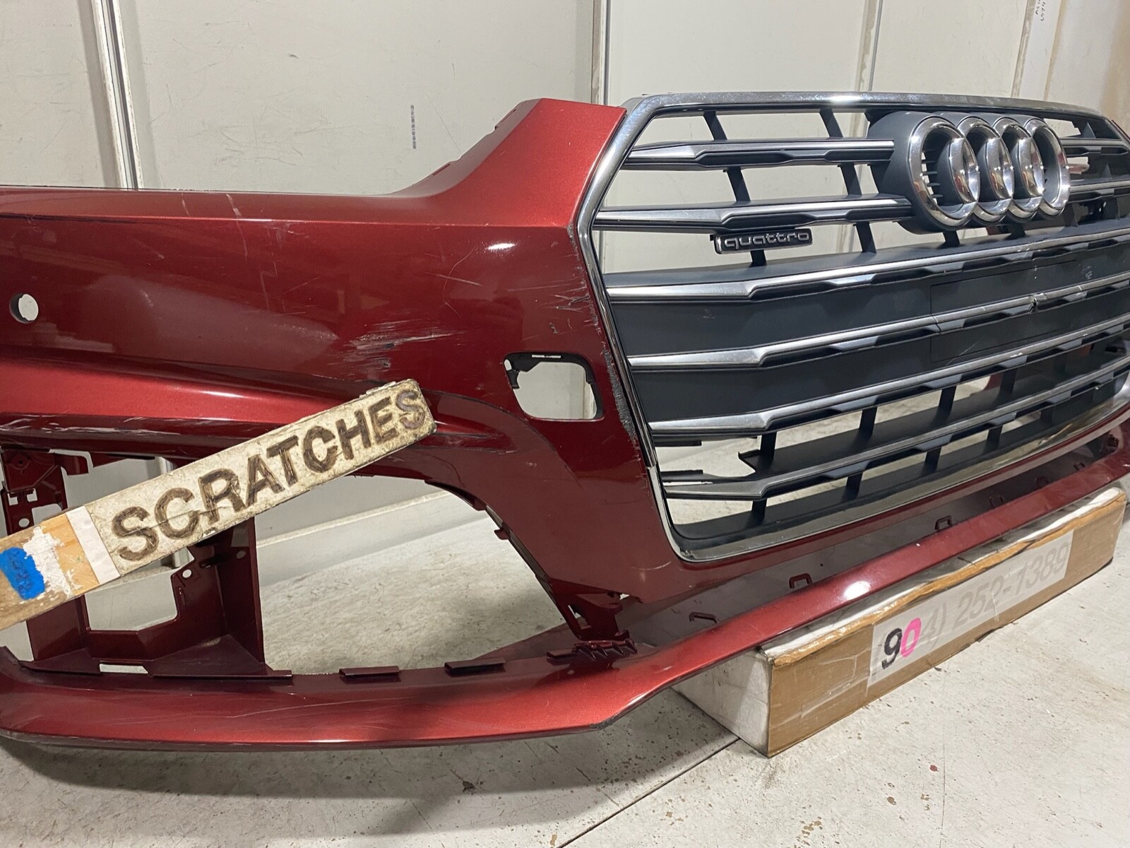 2018-2019 AUDI A5 S-LINE FRONT BUMPER COVER OEM | eBay