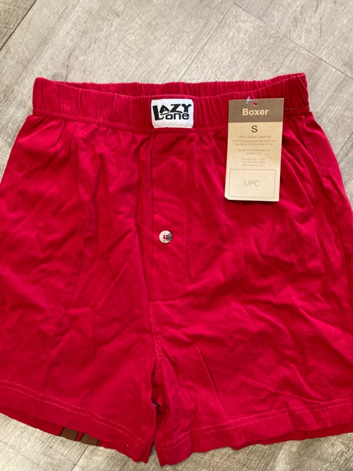 lazy one boxer shorts, moose, Mooseltoe Christmas, size small | eBay
