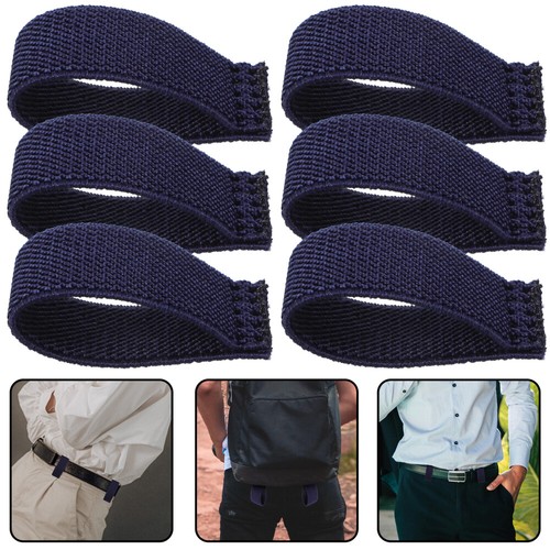 10pcs Wide Straps Keepers Elastic Webbing Belt Holders Backpack Band ...
