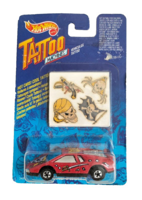 Hot Wheels Tattoo Machines Road Pirate 3489 Vintage 1993 Sample From ...