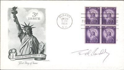 EDWARD RODDY - FIRST DAY COVER SIGNED | eBay