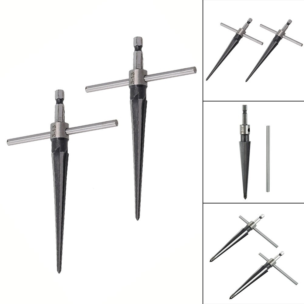 T Handle Hand Held Reamer Set Carbon Steel Tool for Woodworking and ...