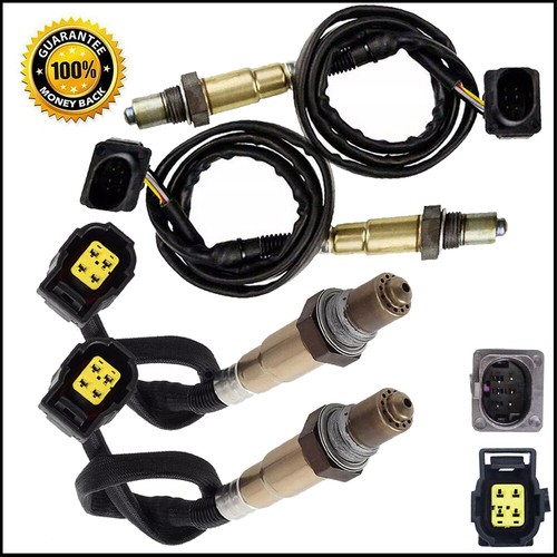 4PCS Upstream Downstream Oxygen Sensor FITS Mercedes-Benz CLK350 E350 ...