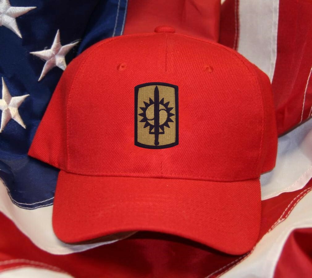 US ARMY EIGHTH MILITARY POLICE BRIGADE OCP HAT PATCH CAP VETERAN USA ...