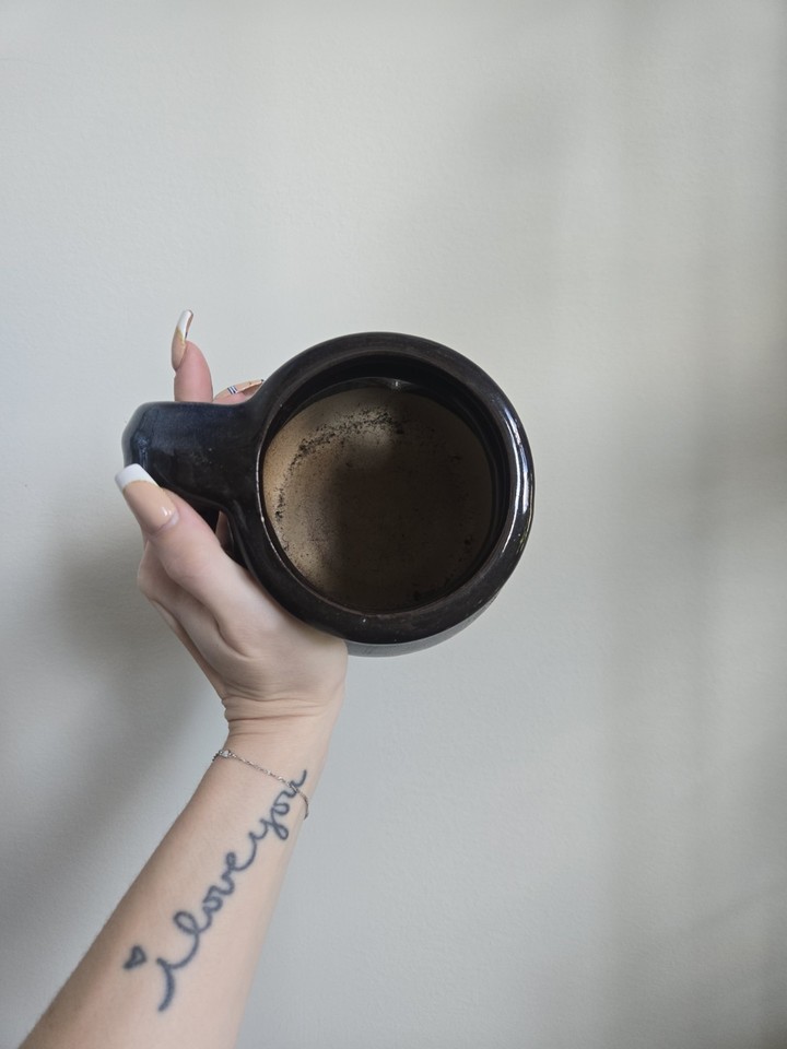 Blue Ceramic Pottery Candle Holder with Heart Shape Cut-out Design | eBay