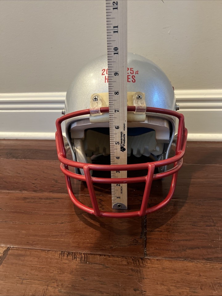 Schutt Pro Air II Football Helmet Medium Gray And Red | eBay