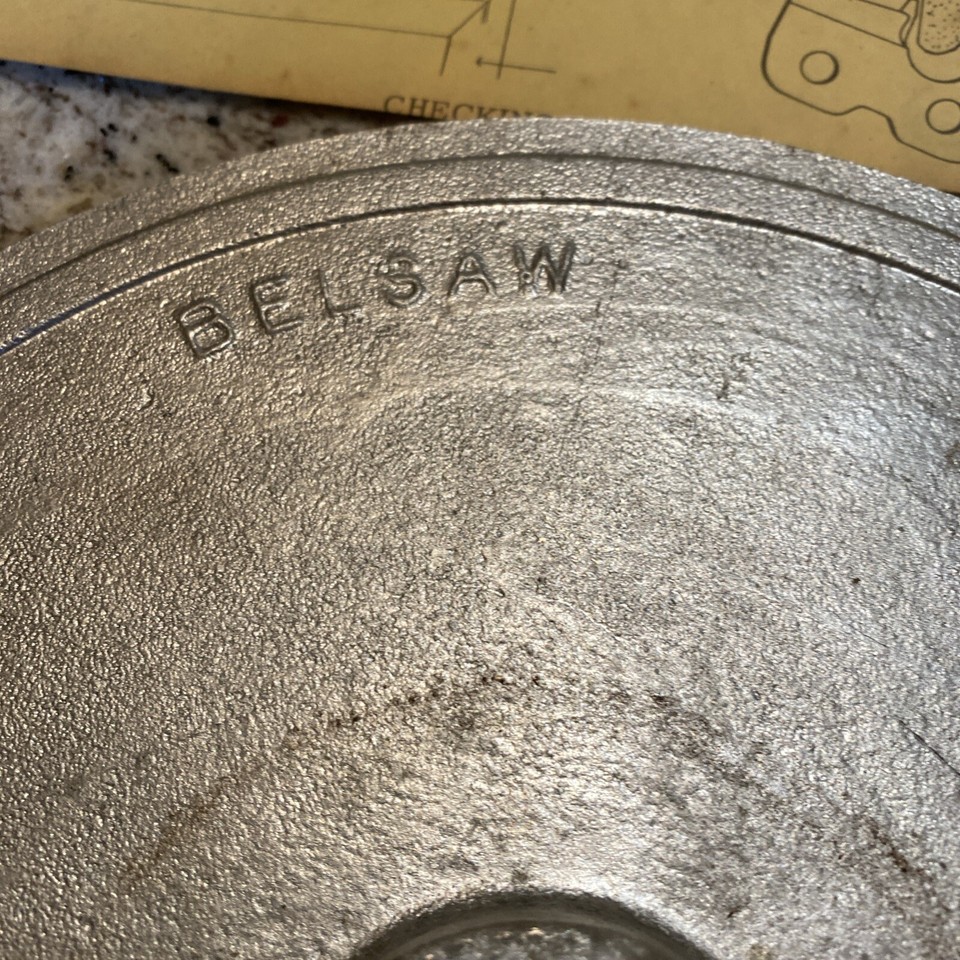 Belsaw Circular Saw Grinder Sharpener Grinding Chainsaw Chain Wheel 9 1 ...