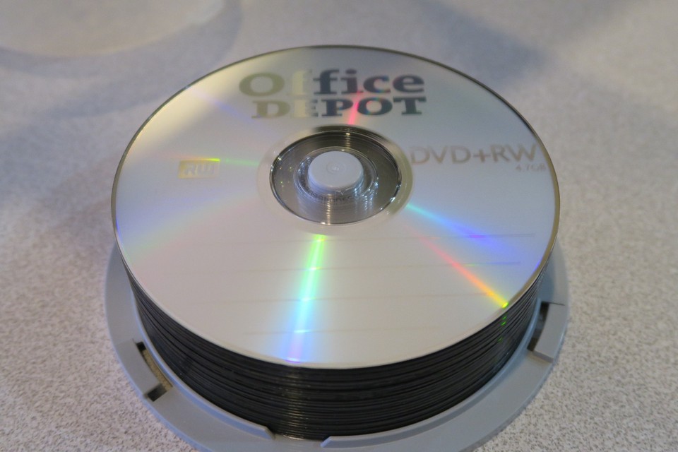 Office Depot DVD+RW, 24 Discs in Open Spindle Pack | eBay