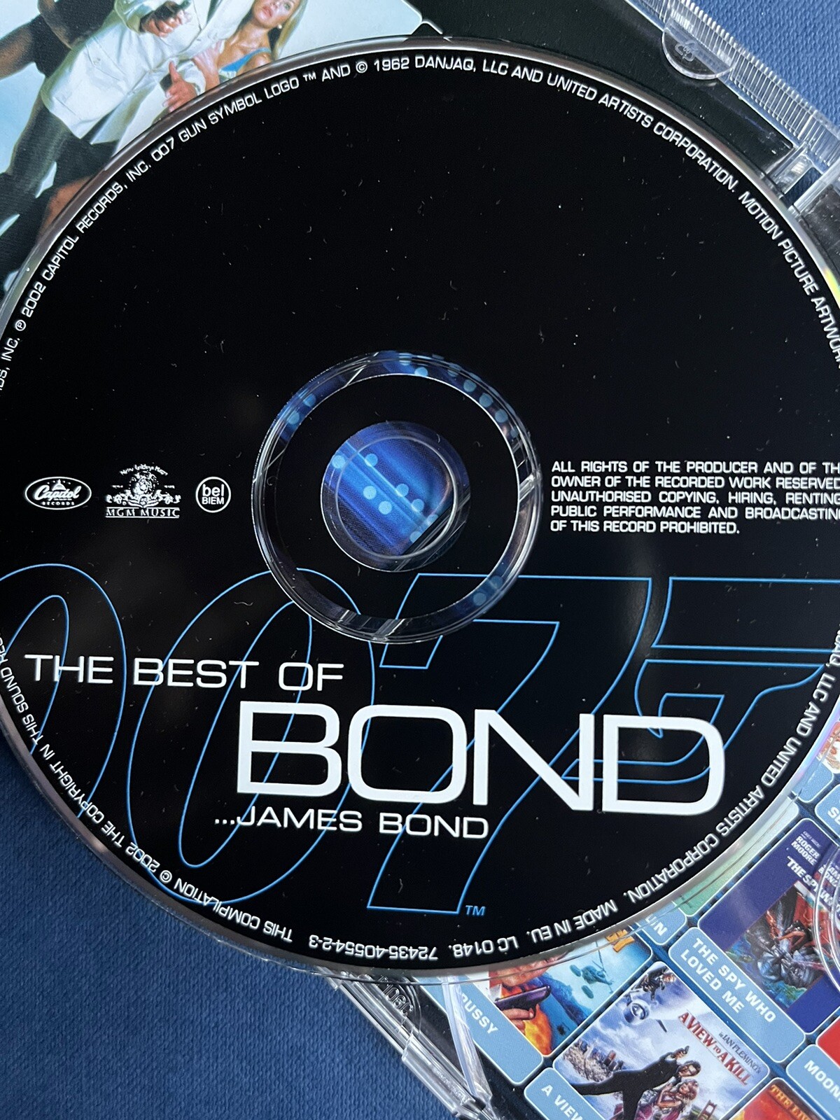The Best Of James Bond 007 Barely Used 22 Track Compilation Cd Movie ...