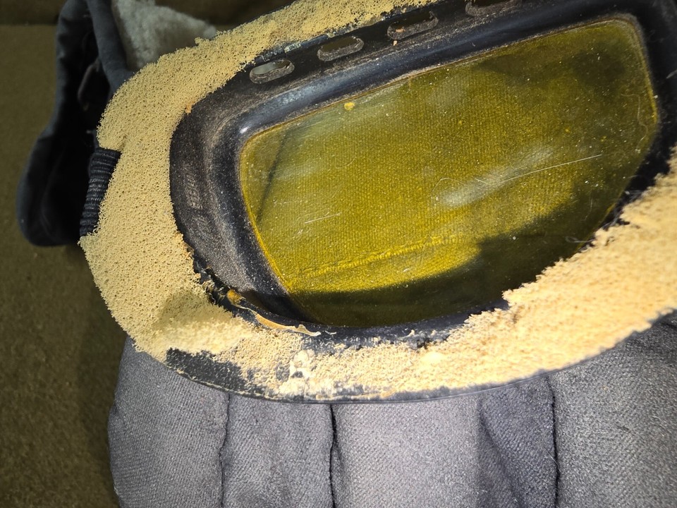 Russian Military Tanker Helmet with Goggles | eBay